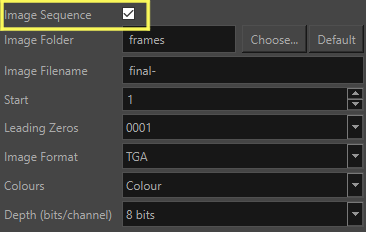 How do I export a rendered image sequence? – Toon Boom Help Centre
