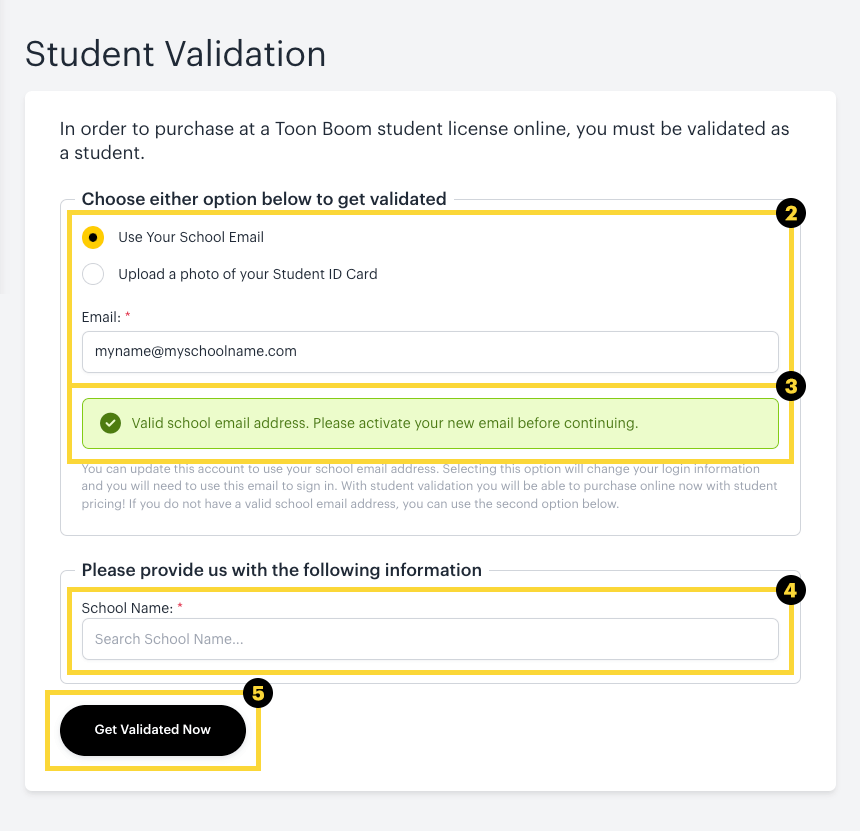 How do I verify my student status with my Toon Boom ID? – Toon Boom ...