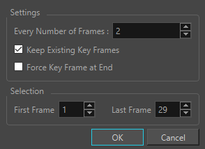 How do I set keyframes on specific intervals in my animation? – Toon Boom Help Centre