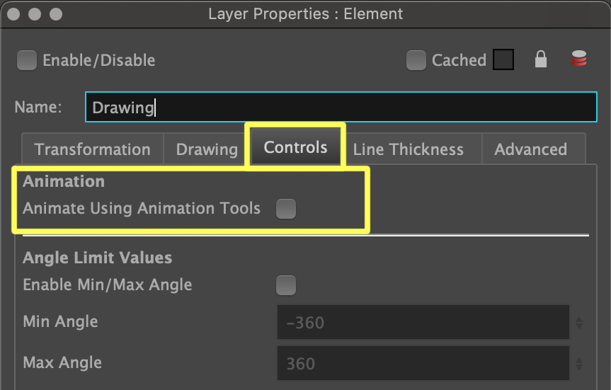 How can I prevent keyframes from being set on drawing layers? – Toon Boom Help Centre