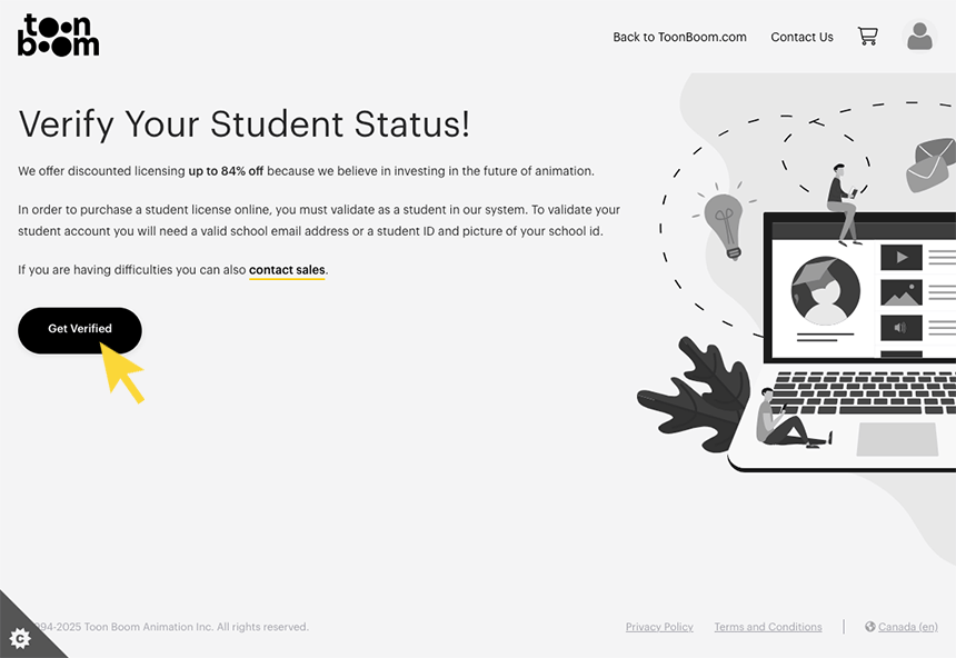How do I verify my student status with my student ID? – Toon Boom Help ...