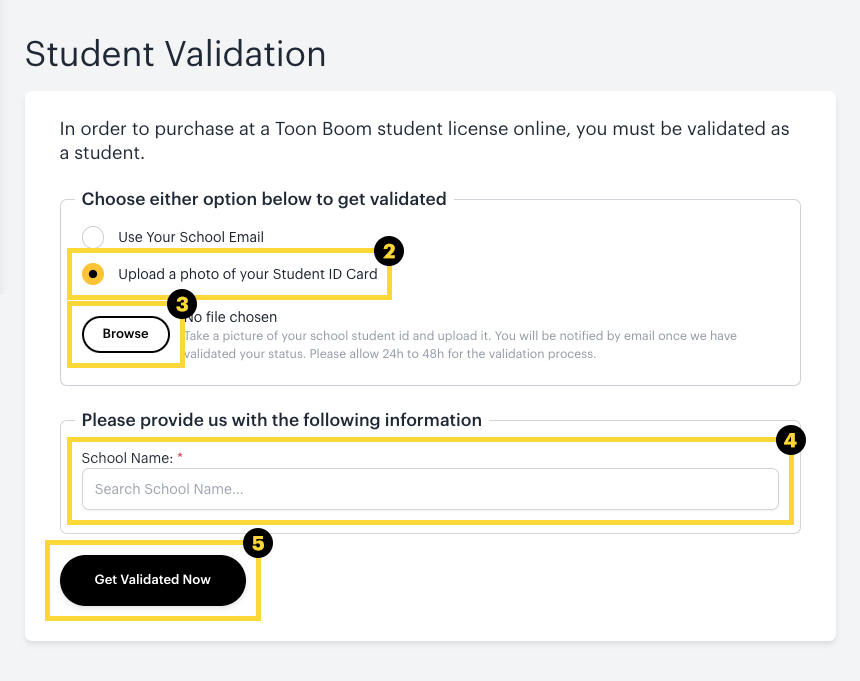 How do I verify my student status with my student ID? – Toon Boom Help ...