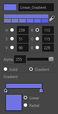 How do I create a linear gradient? – Toon Boom Help Centre