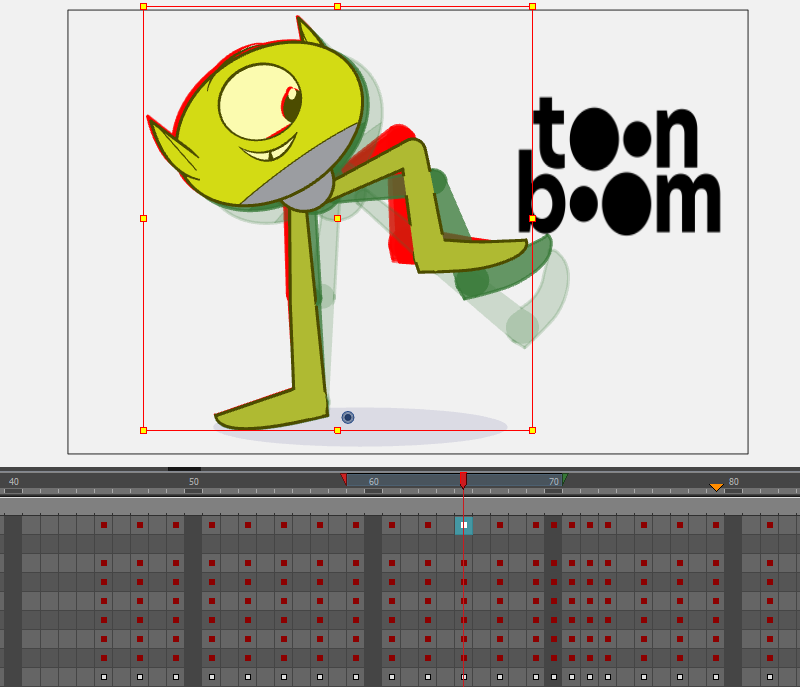 What’s the difference between using frames and drawings with the Onion Skin? – Toon Boom Help Centre