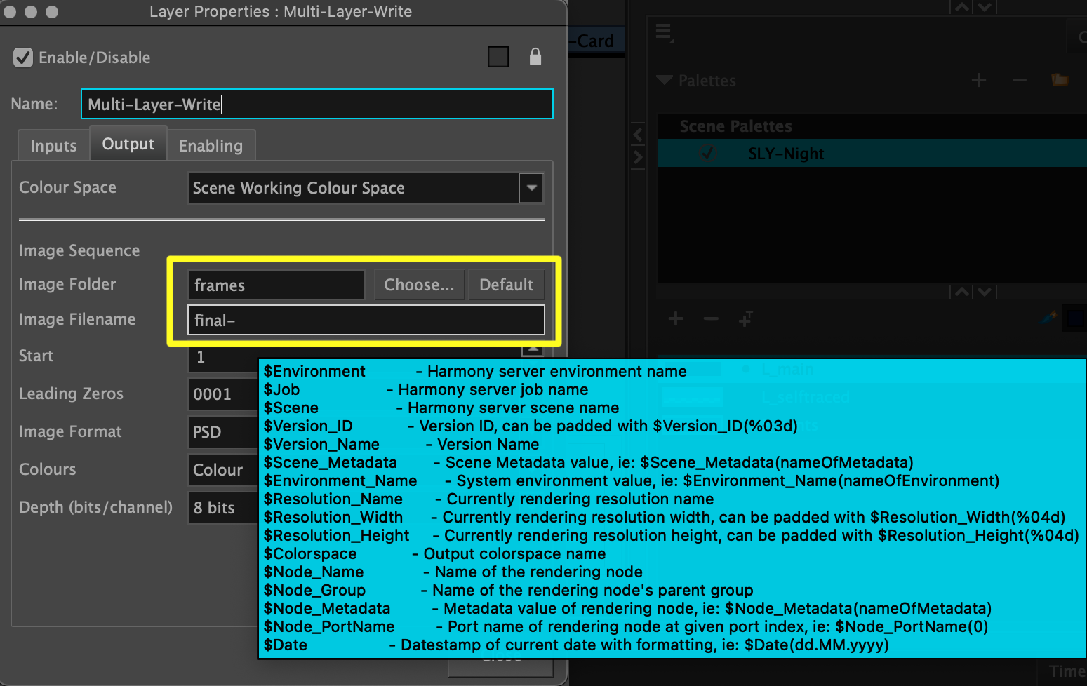 About Harmony Premium variables – Toon Boom Help Centre