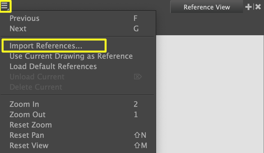 How do I import references into the Reference view? – Toon Boom Help Centre